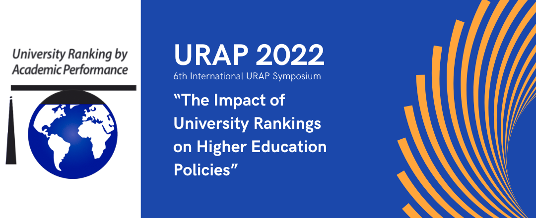 URAP - University Ranking by Academic Academic Performance